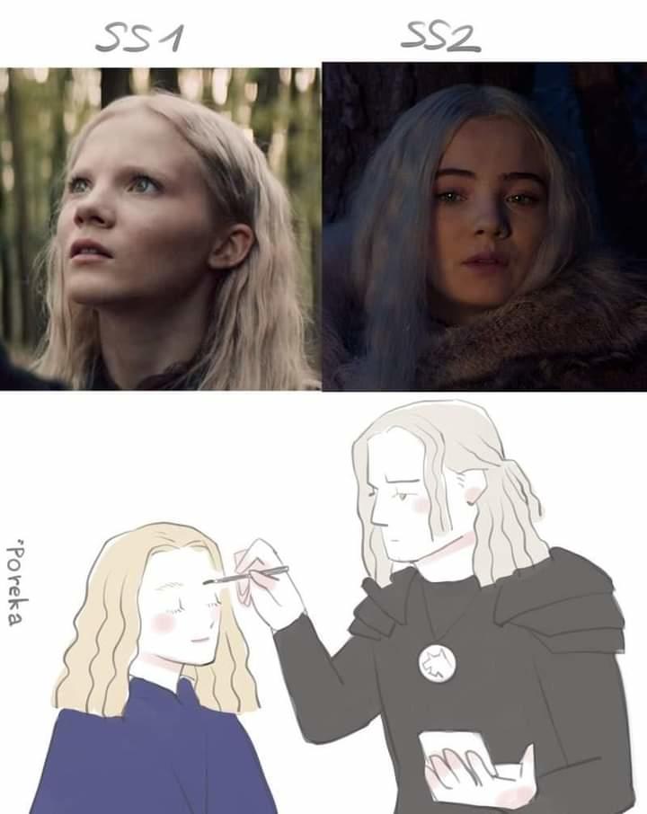 Ciri's Eyebrows | The Witcher (TV Series) | Know Your Meme
