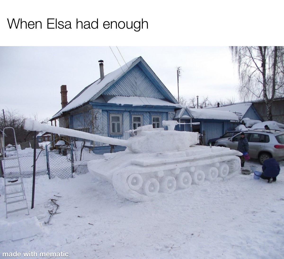 When Elsa had enough | /r/memes | Know Your Meme