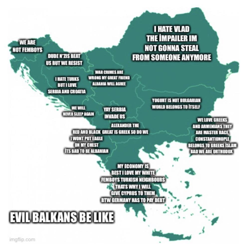 Cursed Balkans | /r/2balkan4you/top/ | Balkan Memes | Know Your Meme