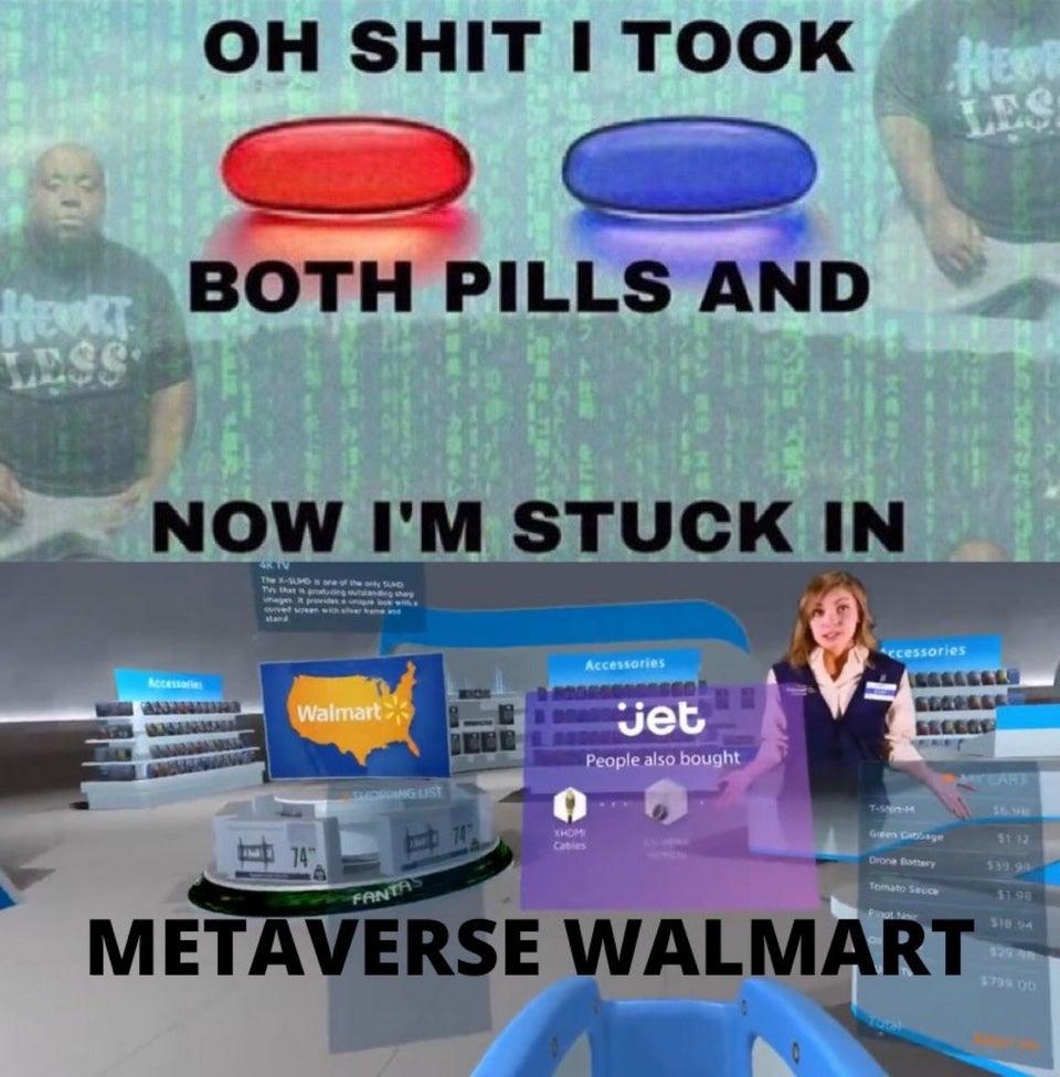 Metaverse Walmart meme | Metaverse Walmart | Know Your Meme