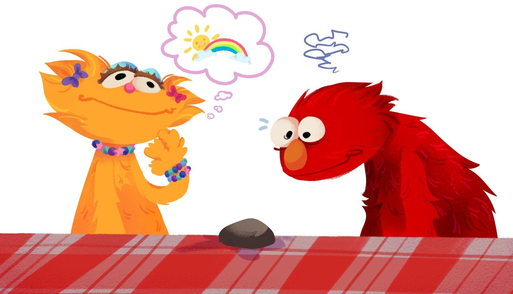 HE'S A ROCK by vivianaruyz | Elmo vs. Rocco | Know Your Meme