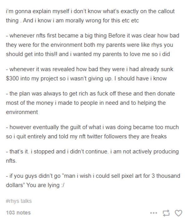 Rhys' statement / apology | UrFaveIsUnfuckable | Know Your Meme