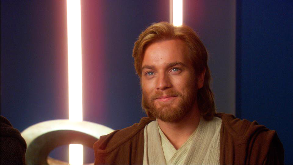 This is the warmest picture of obi-wan I have ever seen in my entire ...