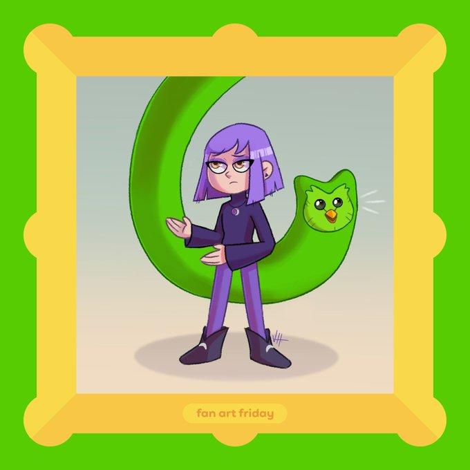 So the official Twitter account for Duolingo just shared this... | The ...