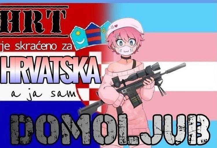 Average Croatian patriot. | /r/2balkan4you/top/ | Balkan Memes | Know ...