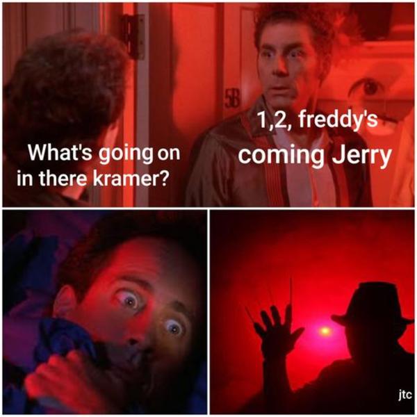 Kramer Tries to Warn Jerry | Kramer, What's Going On In There? | Know ...