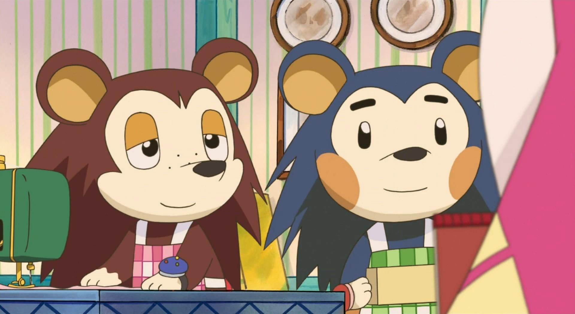 Sable and Mabel from the Animal Crossing Movie "Dōbutsu no Mori" (2006 ...