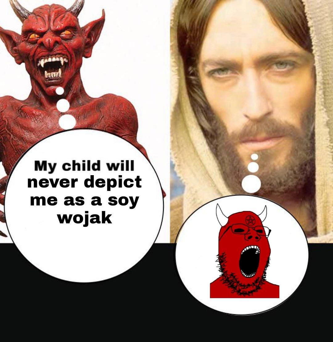 My Child Will Never Depict Me as a Soy Wojak | My Child Will X | Know ...