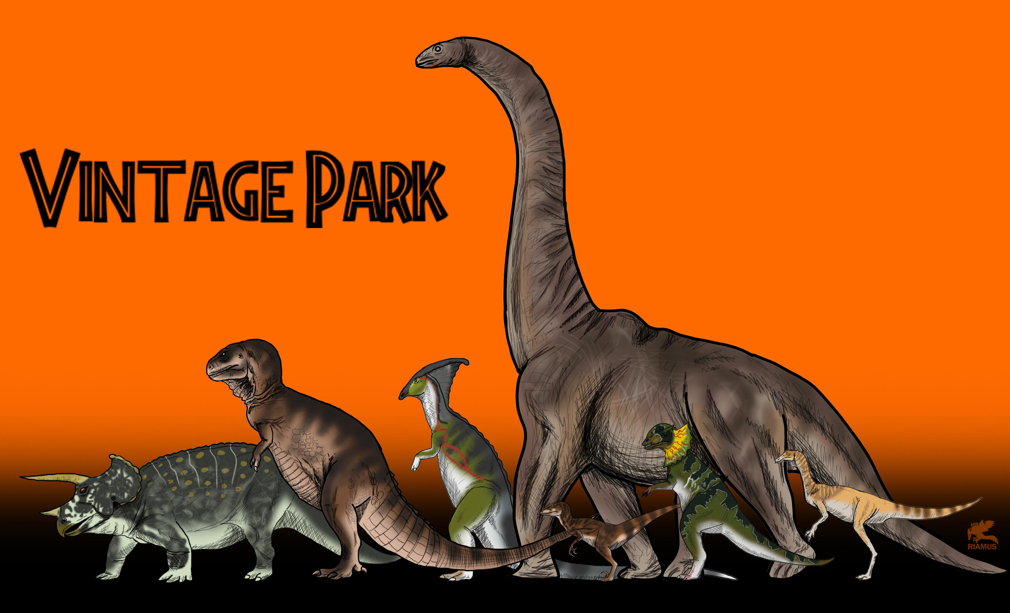 Vintage Retrosaur park | Jurassic Park | Know Your Meme