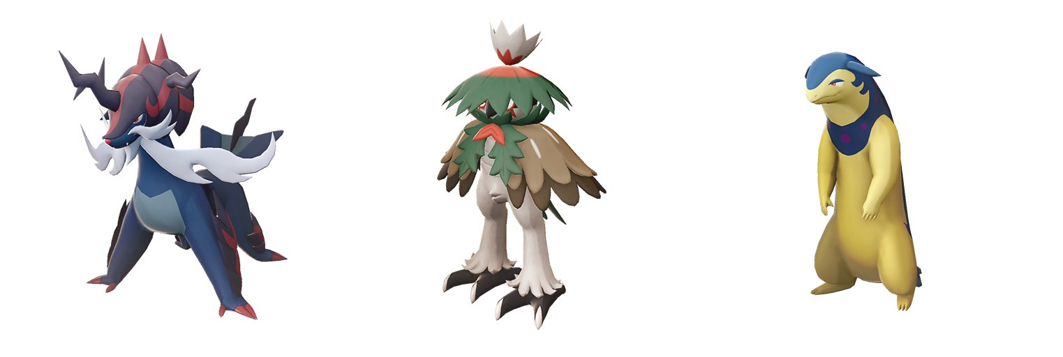 Final stages of all hisuian starters | Pokémon | Know Your Meme