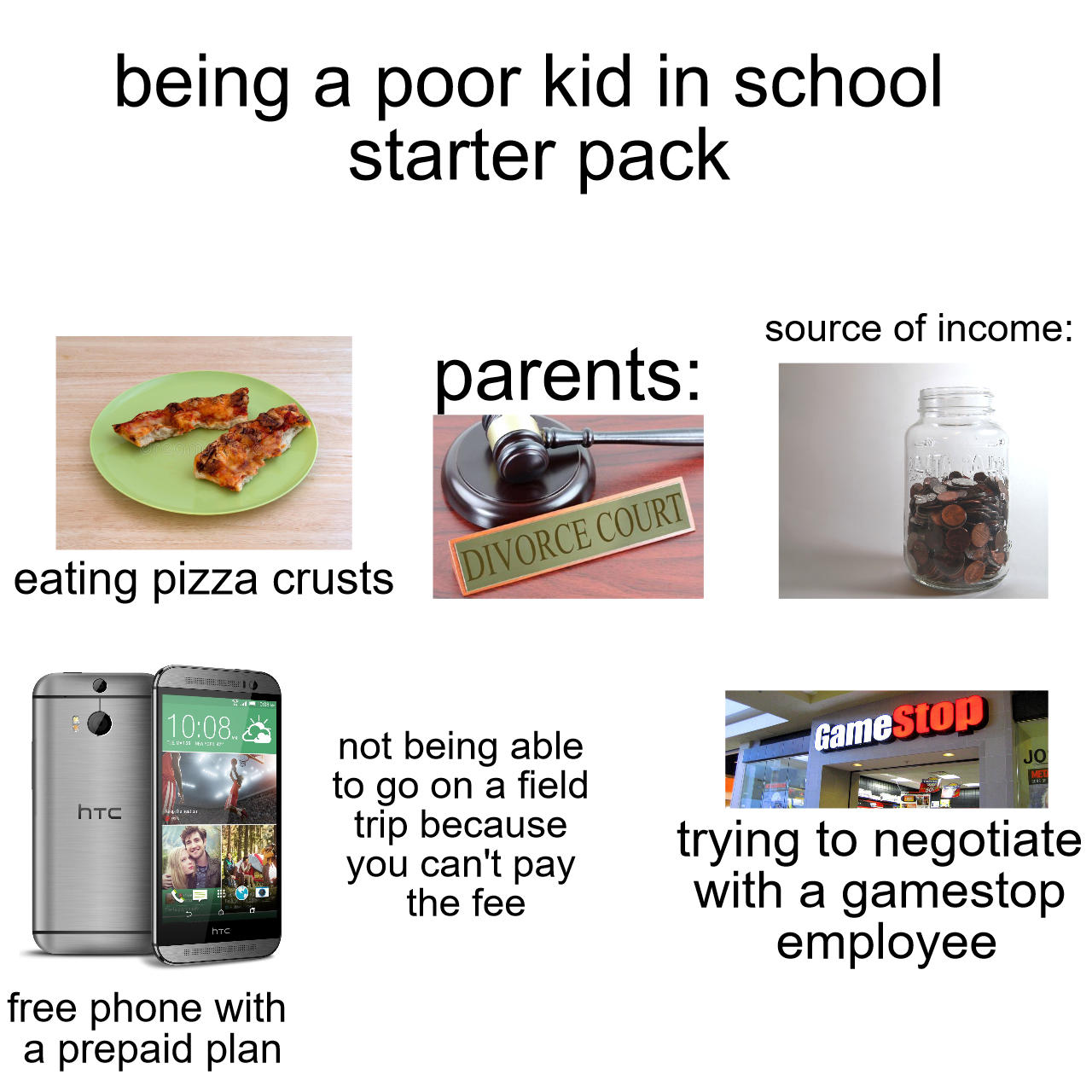 poor kid in school starter pack | /r/starterpacks | Starter Packs ...