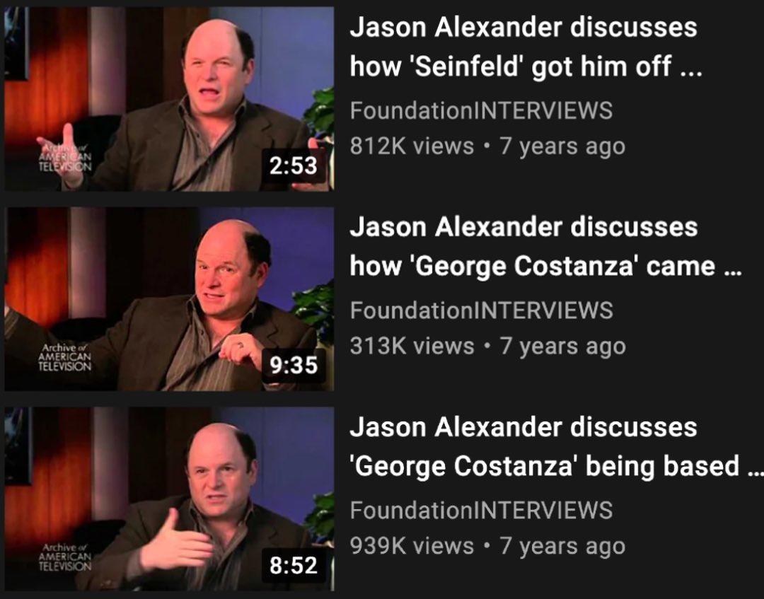Jason Alexander Discusses Things | Seinfeld | Know Your Meme