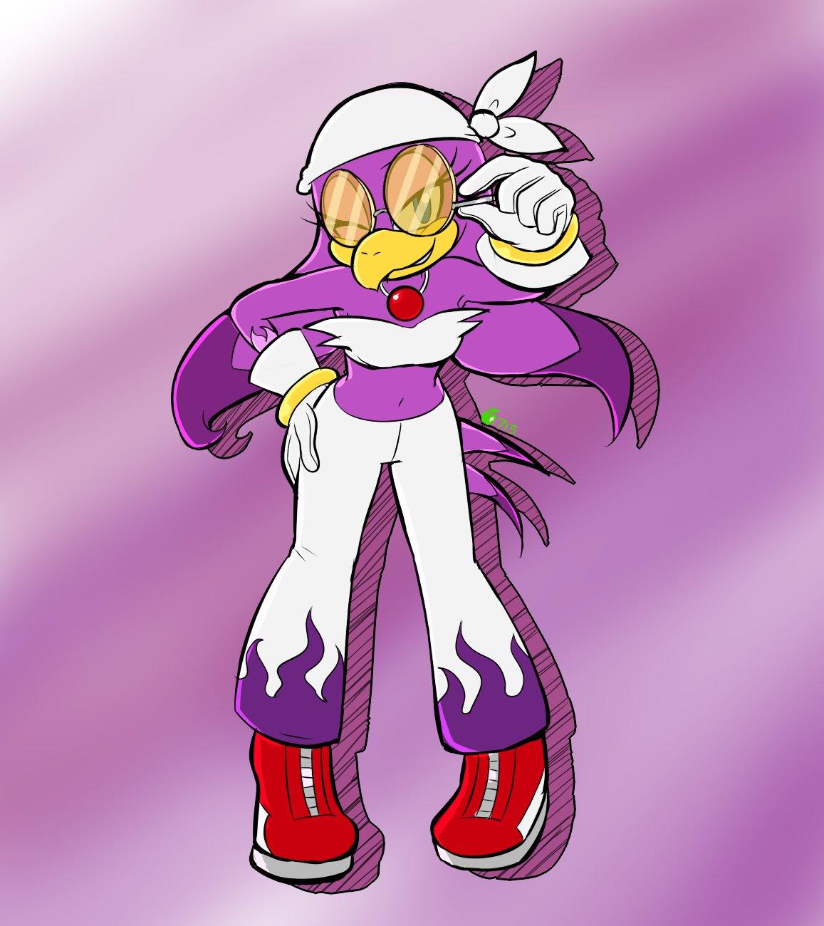 Purple Bird Gal | Sonic the Hedgehog | Know Your Meme