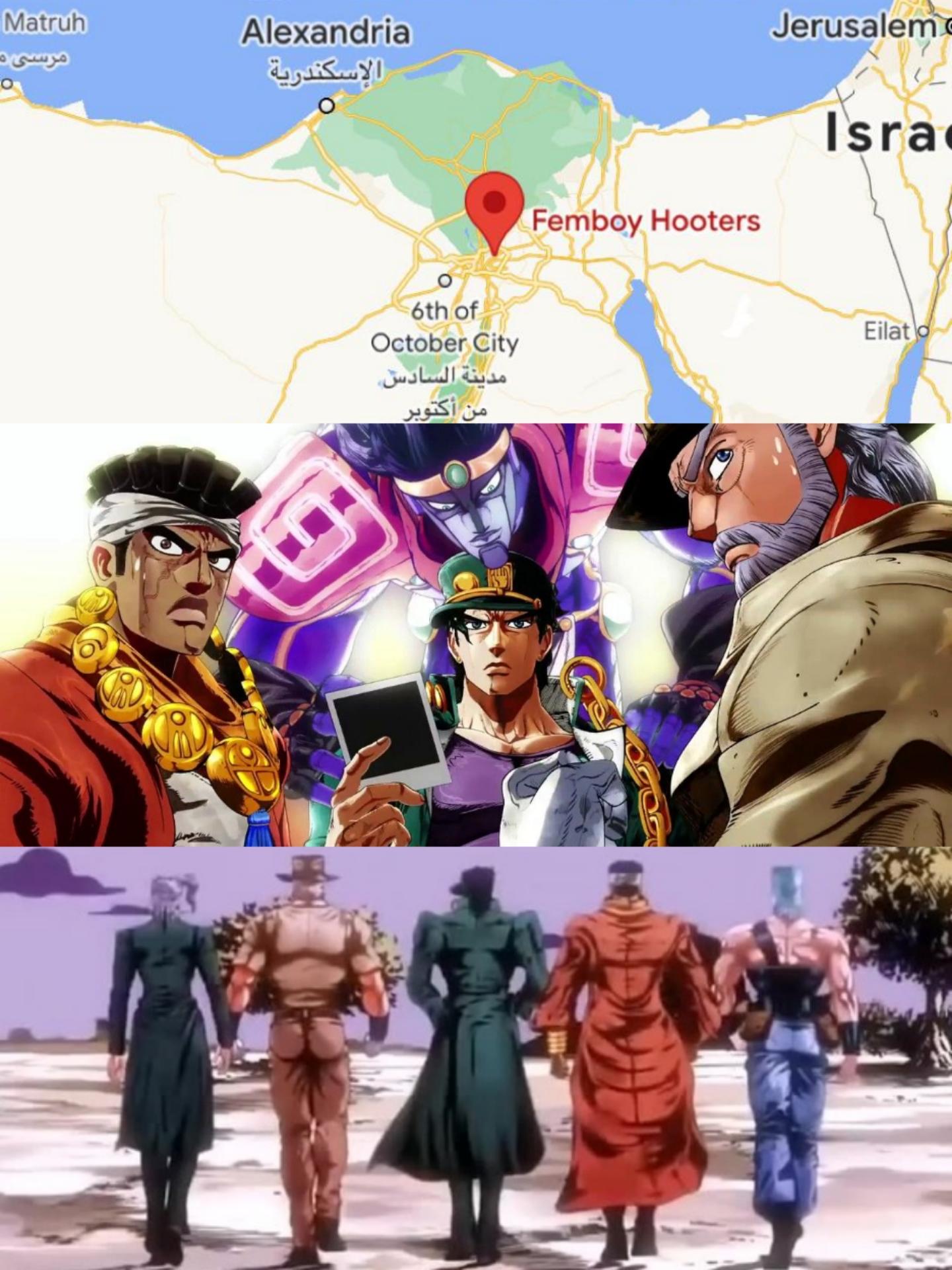 Femboy crusaders | /r/ShitPostCrusaders/ | JoJo's Bizarre Adventure | Know Your Meme