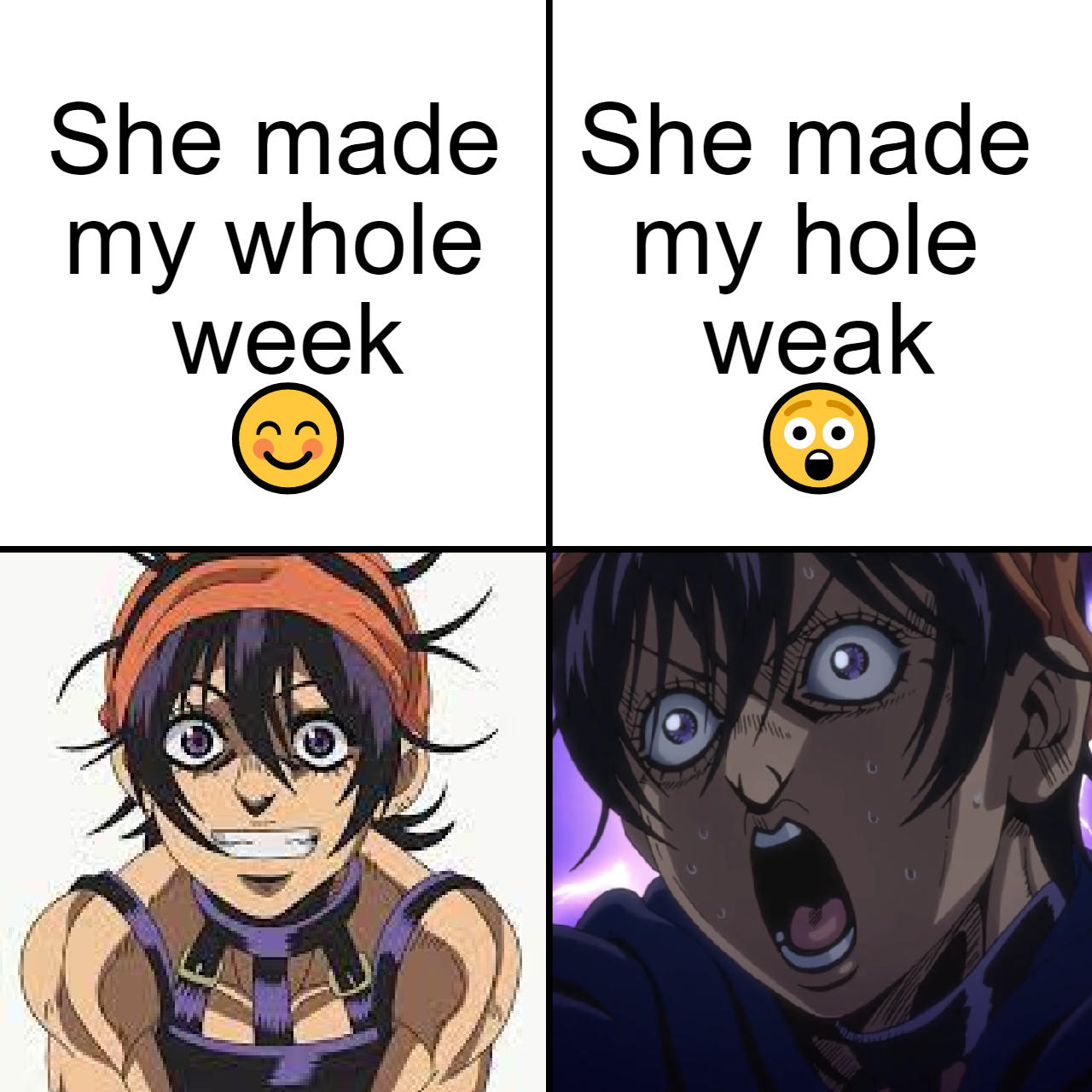 Let's hope not too weak... | /r/ShitPostCrusaders/ | JoJo's Bizarre ...