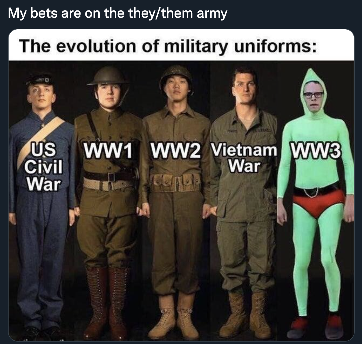 they/them army meme | They/Them Army | Know Your Meme