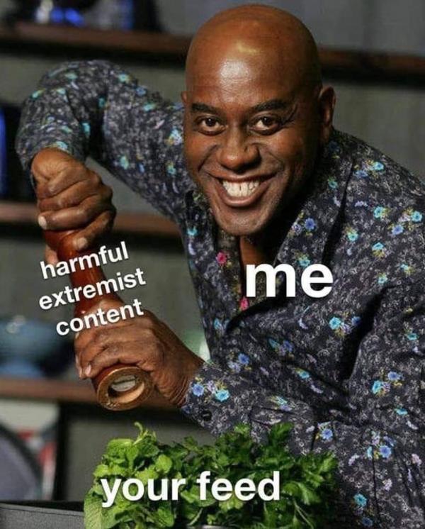 Harmful Extremist Content meme | Harmful Extremist Content | Know Your Meme