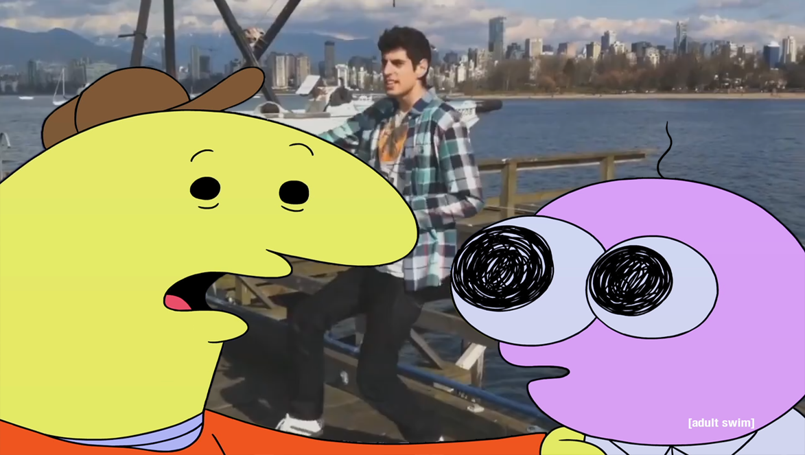 He is the gamer with a bad attitude. | Look, Pim, I Know It's Our Job ...