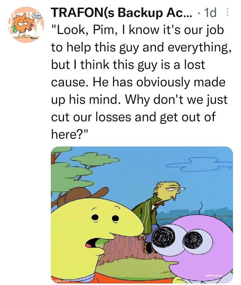 Smiling Friends meet Ed | Look, Pim, I Know It's Our Job | Know Your Meme