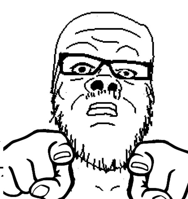 Double pointing | Soy Boy Face / Soyjak | Know Your Meme