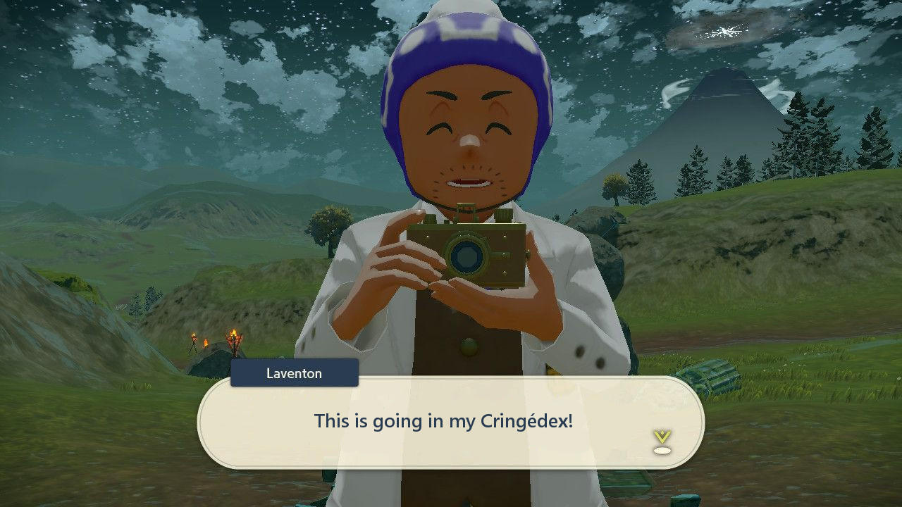 Professor Laventon **snap**'s | Pokémon Legends: Arceus | Know Your Meme