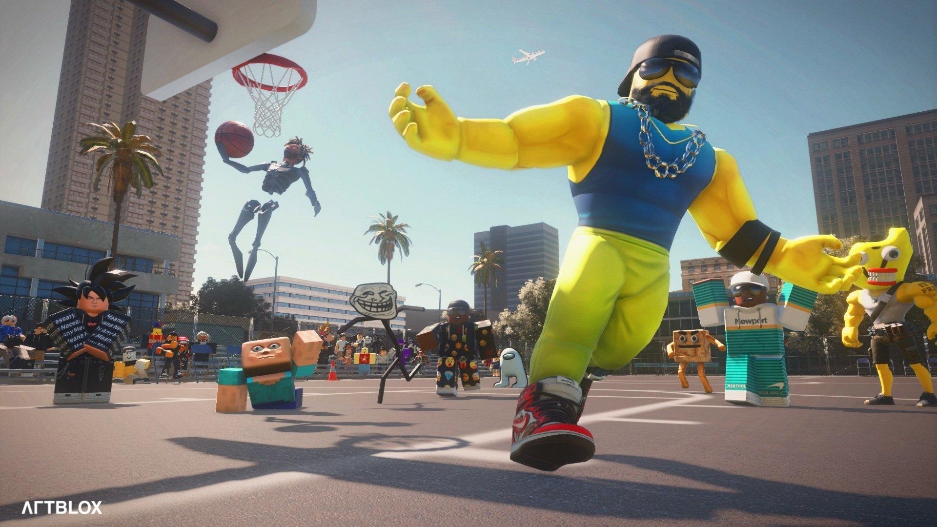Roblox Ballin' | Wade-LeBron's Dunk Picture | Know Your Meme