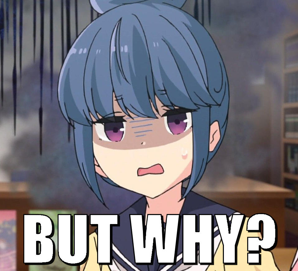 But Why | Yuru Camp | Know Your Meme