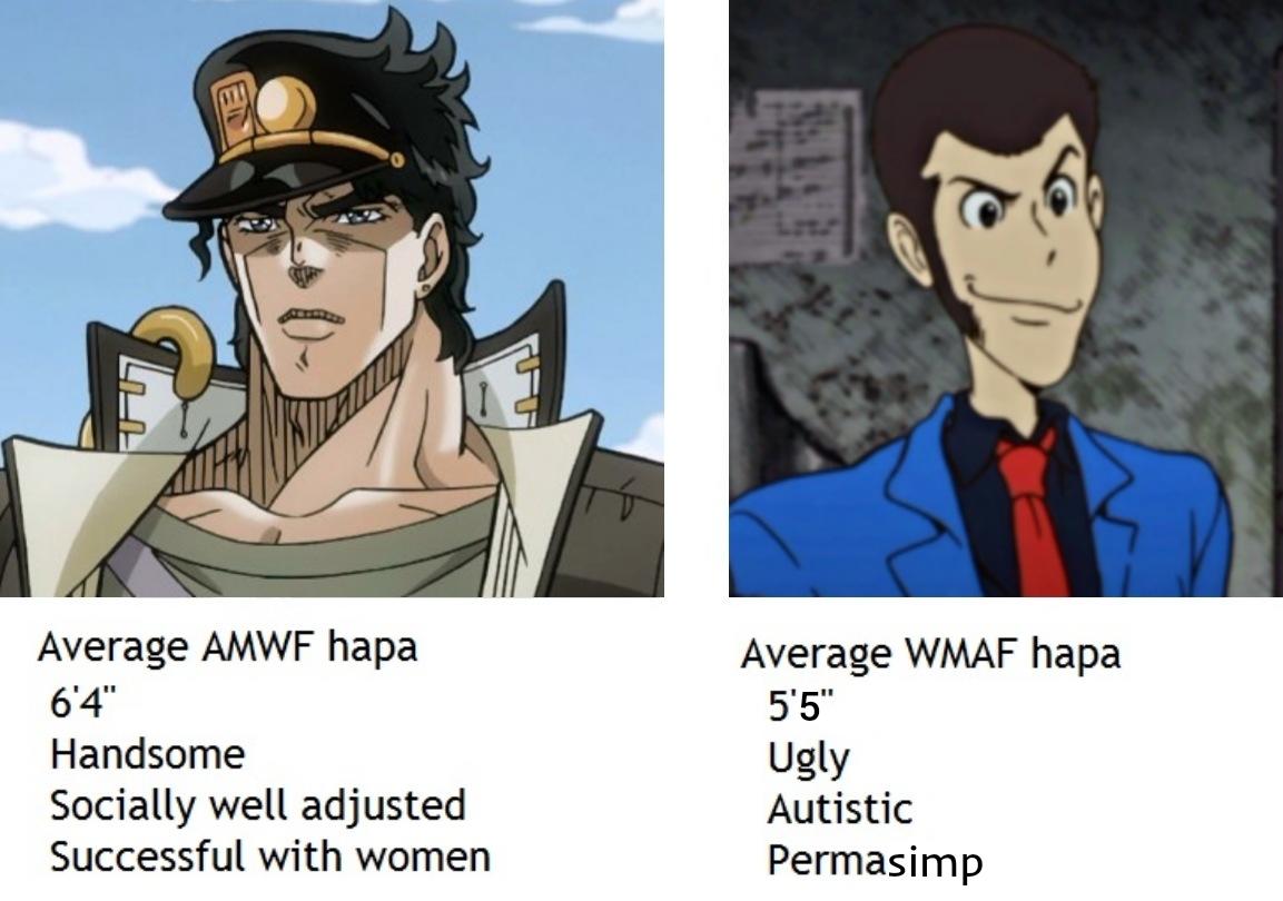 Average AMWF Hapa vs Average WMAF Hapa (Anime Version) | AMWF vs. WMAF ...