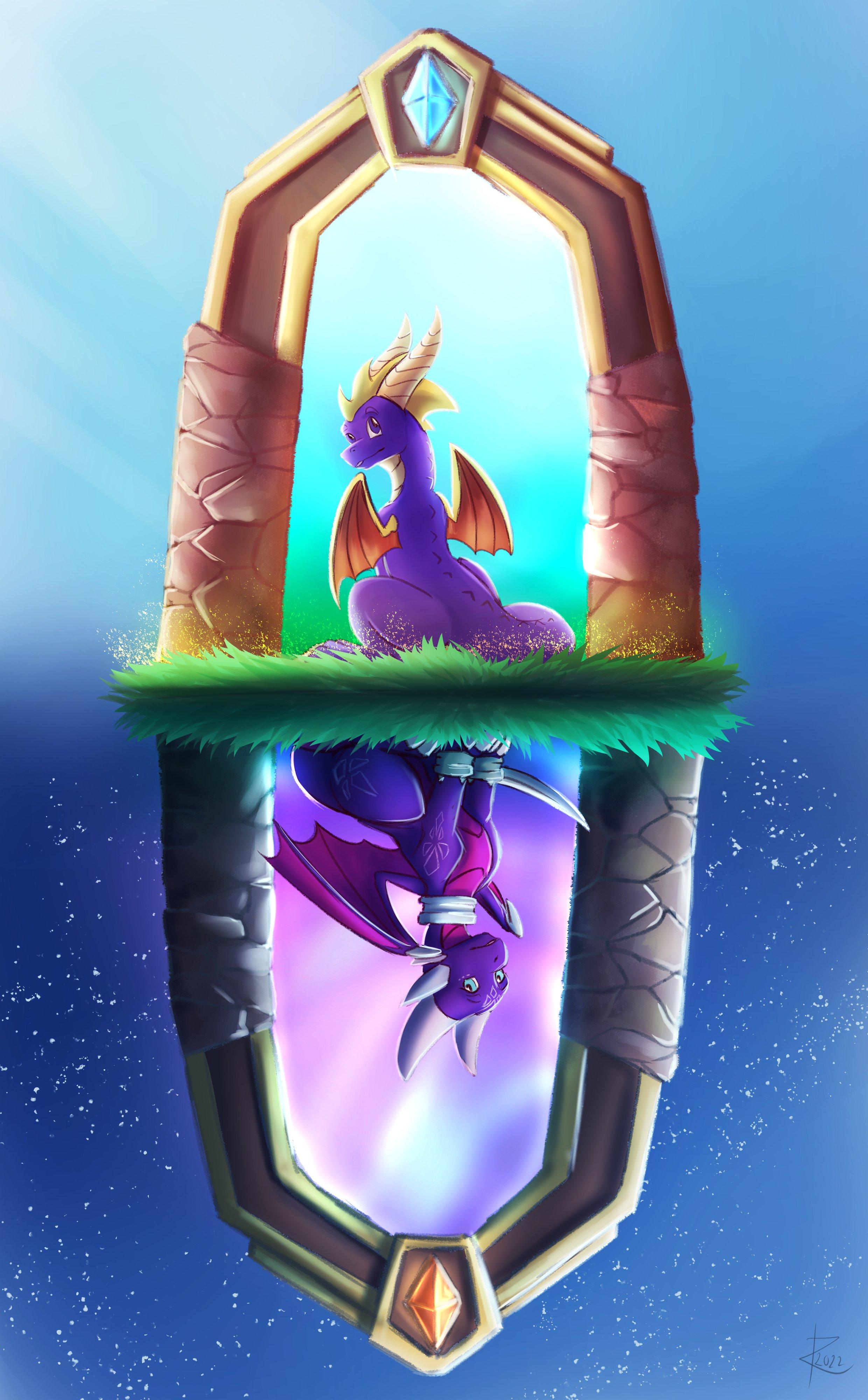 Two Worlds | Spyro the Dragon | Know Your Meme