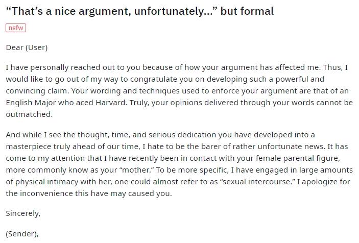 Nice Argument. Unfortunately (Formal Version) | Nice Argument ...