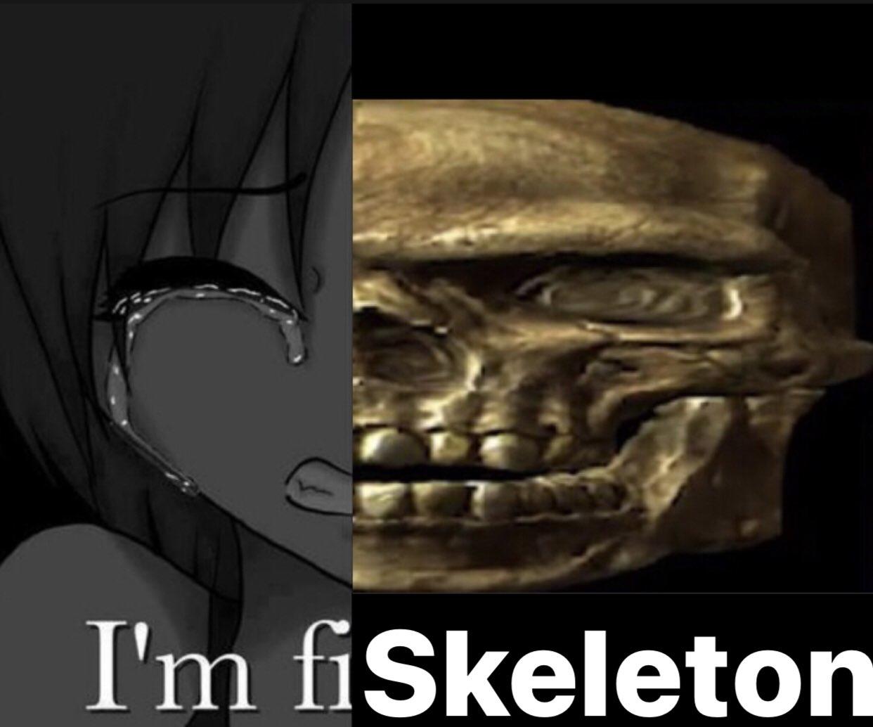 I'm FiSkeleton | The Skeleton Appears | Know Your Meme
