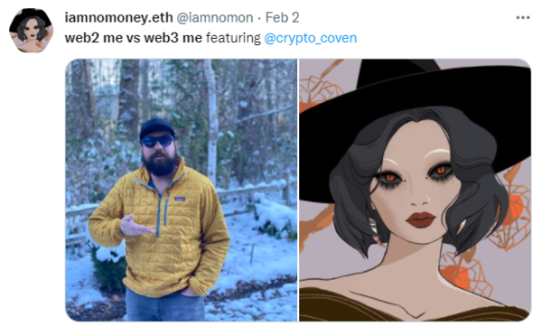 web2 vs web3 forced | Web2 Me Vs. Web3 Me | Know Your Meme