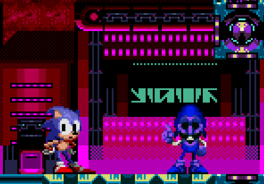 The Sonic seen on the "Fun is Infinite" screen is actually a beta ...