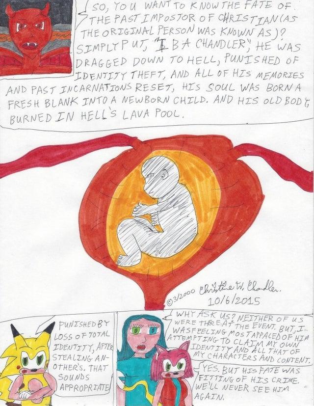 The Ultimate fate of Liquid Chris, as Great Director Chandler’d have it ...