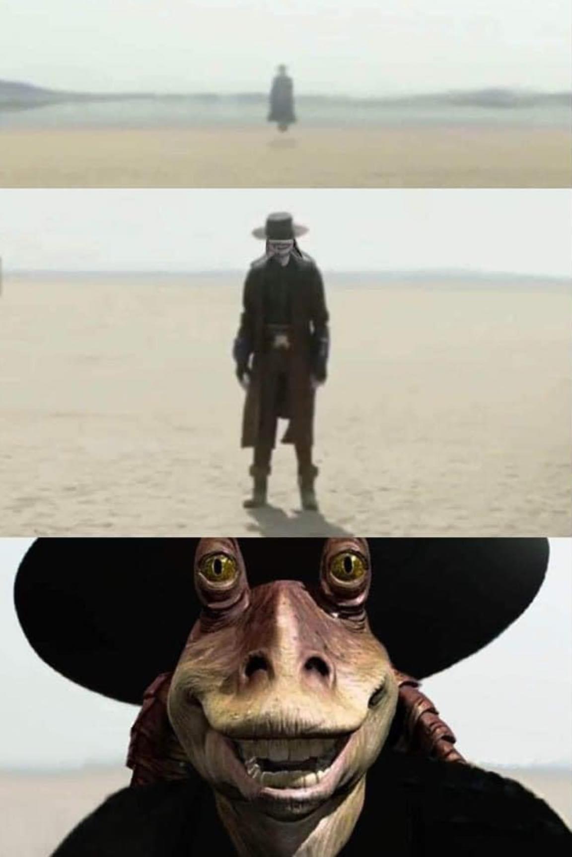 The return of JAJA-Binks | /r/PrequelMemes | The Book of Boba Fett ...