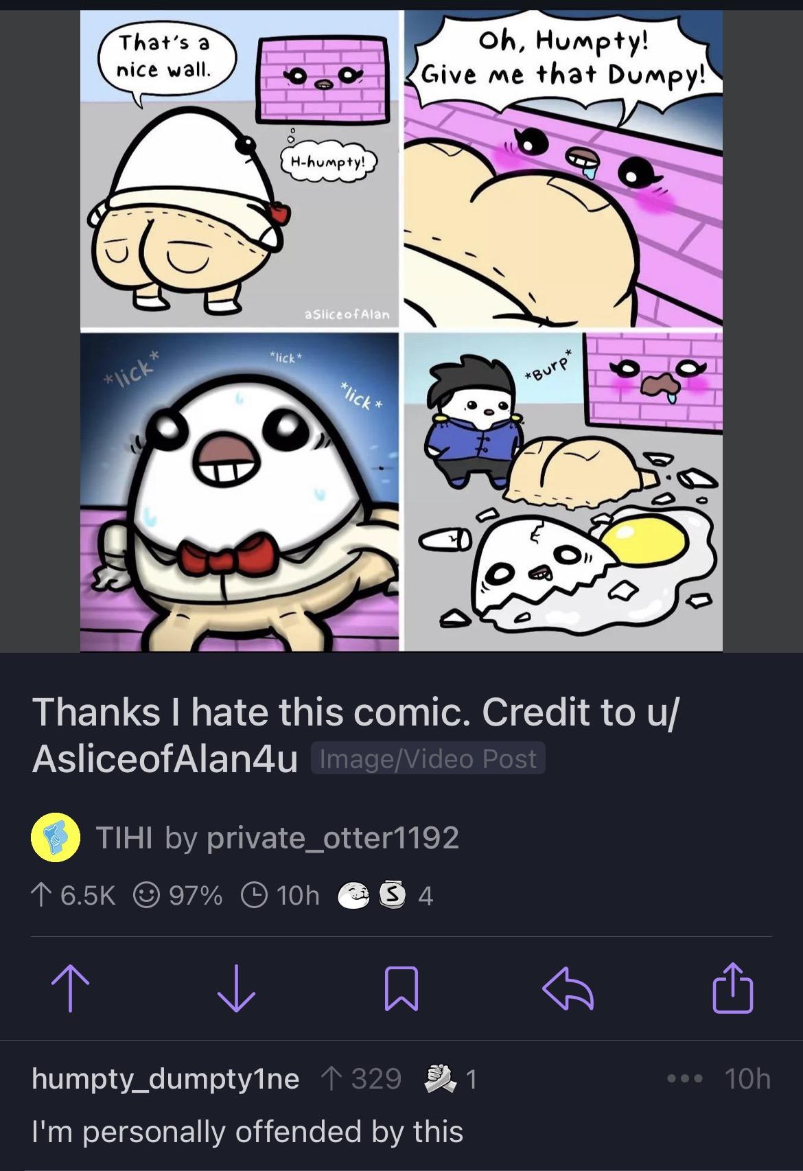 Methinks Humpty got kink shamed | /r/beetlejuicing/ | Beetlejuicing ...