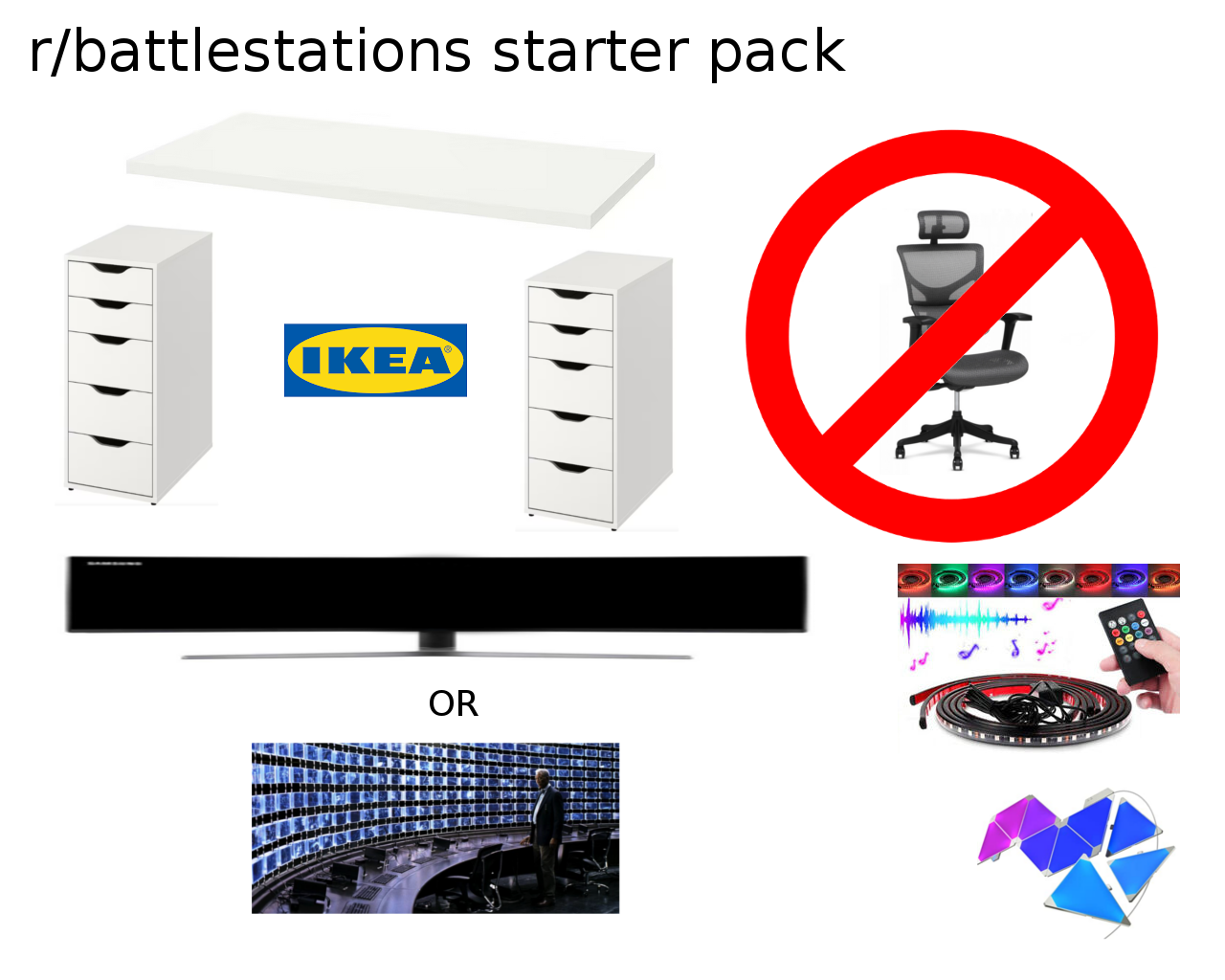 battlestations starter pack | /r/starterpacks | Starter Packs | Know ...