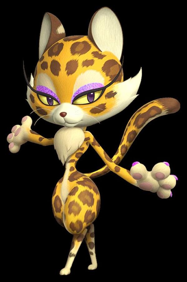 Official render of Clawroline the leopard from Kirby and the Forgotten ...
