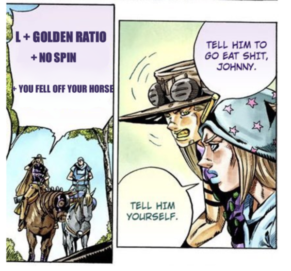 Gyro Zeppeli moment | /r/ShitPostCrusaders/ | JoJo's Bizarre Adventure ...