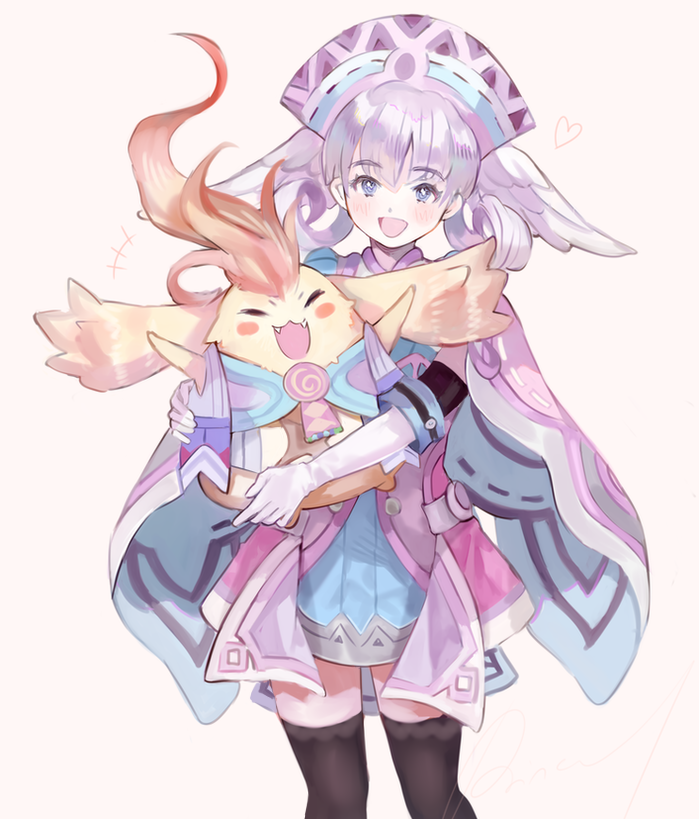 Melia & Riki by kopeitopanic | Xenoblade Chronicles | Know Your Meme