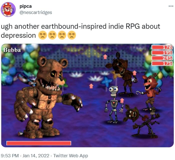 ugh another earthbound-inspired indie RPG about depression | EarthBound ...