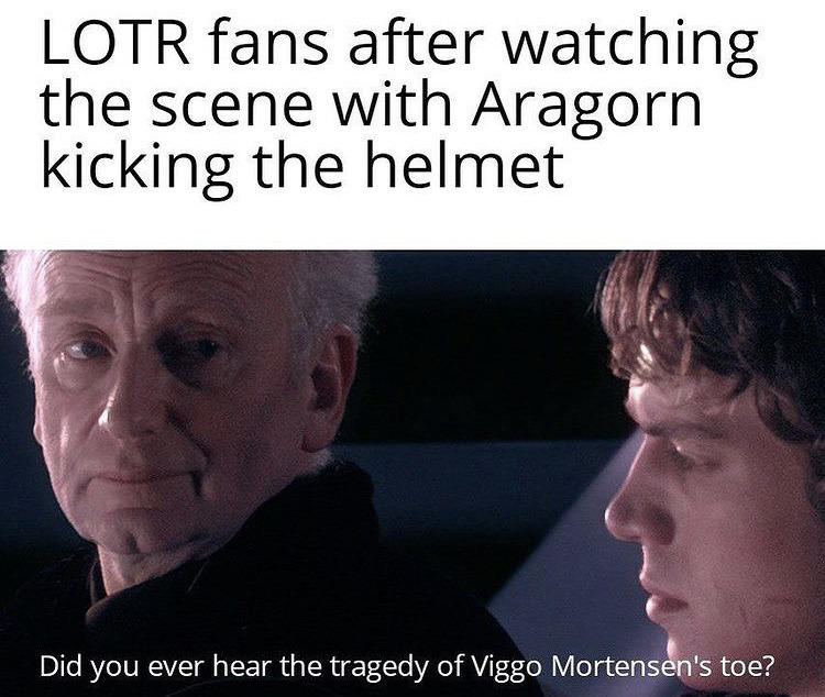 The Tragedy of Viggo Mortensen's Toe | Viggo Mortensen Broke His Toe In ...