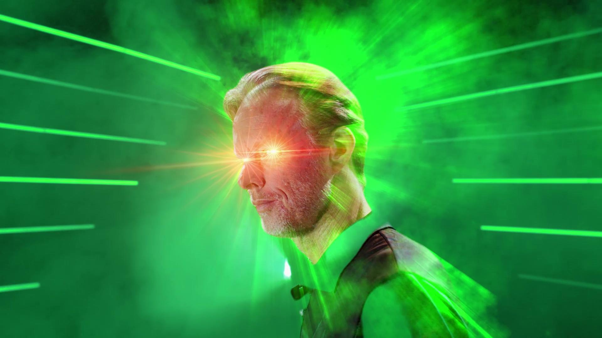 Donald Hudson | Glowing Eyes / Laser Eyes | Know Your Meme