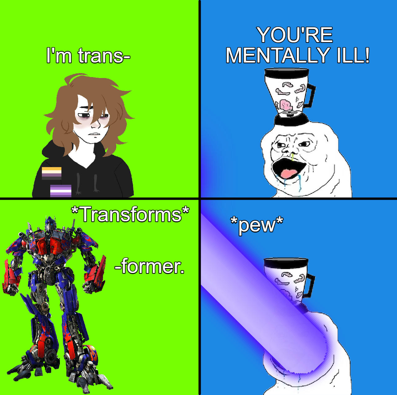 I'm Transformer | /r/PoliticalCompassMemes | Political Compass | Know ...