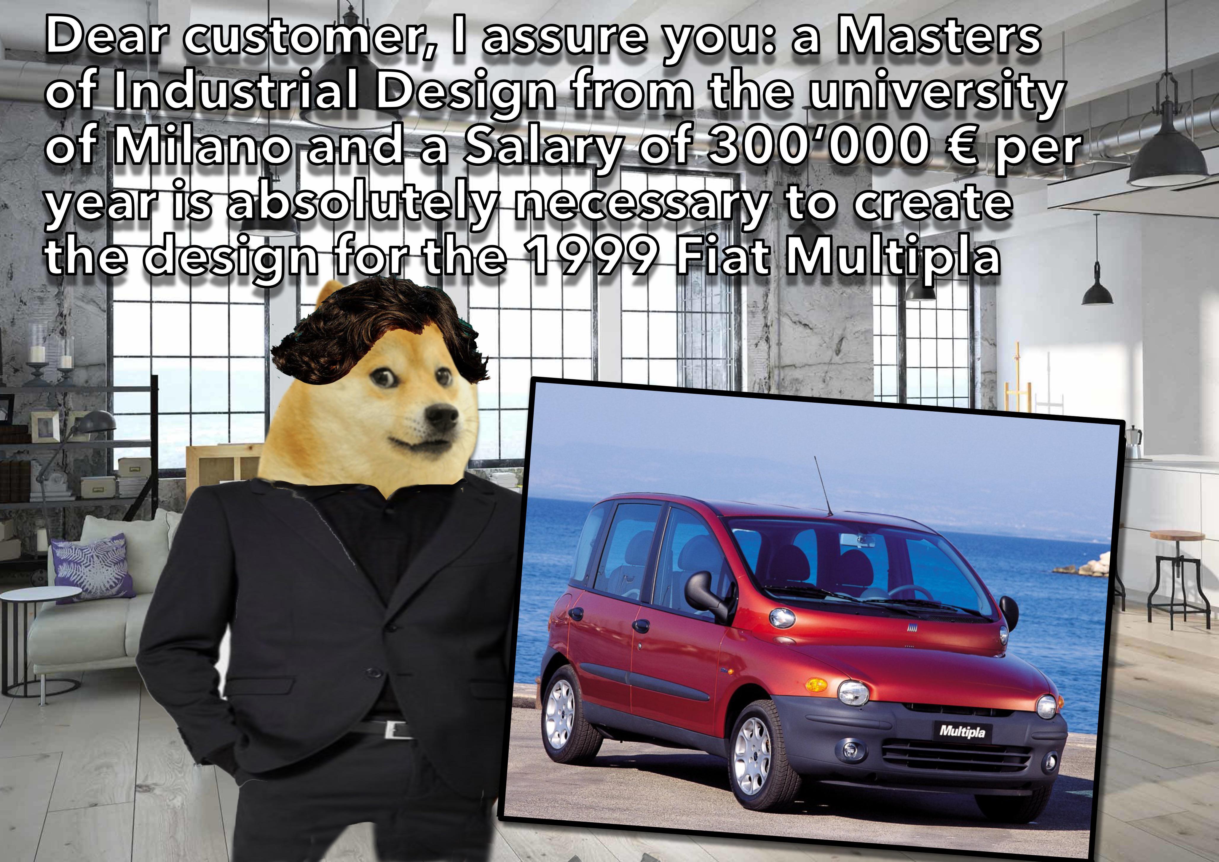 Le fantastic italian car design has arrived | /r/dogelore | Ironic Doge ...
