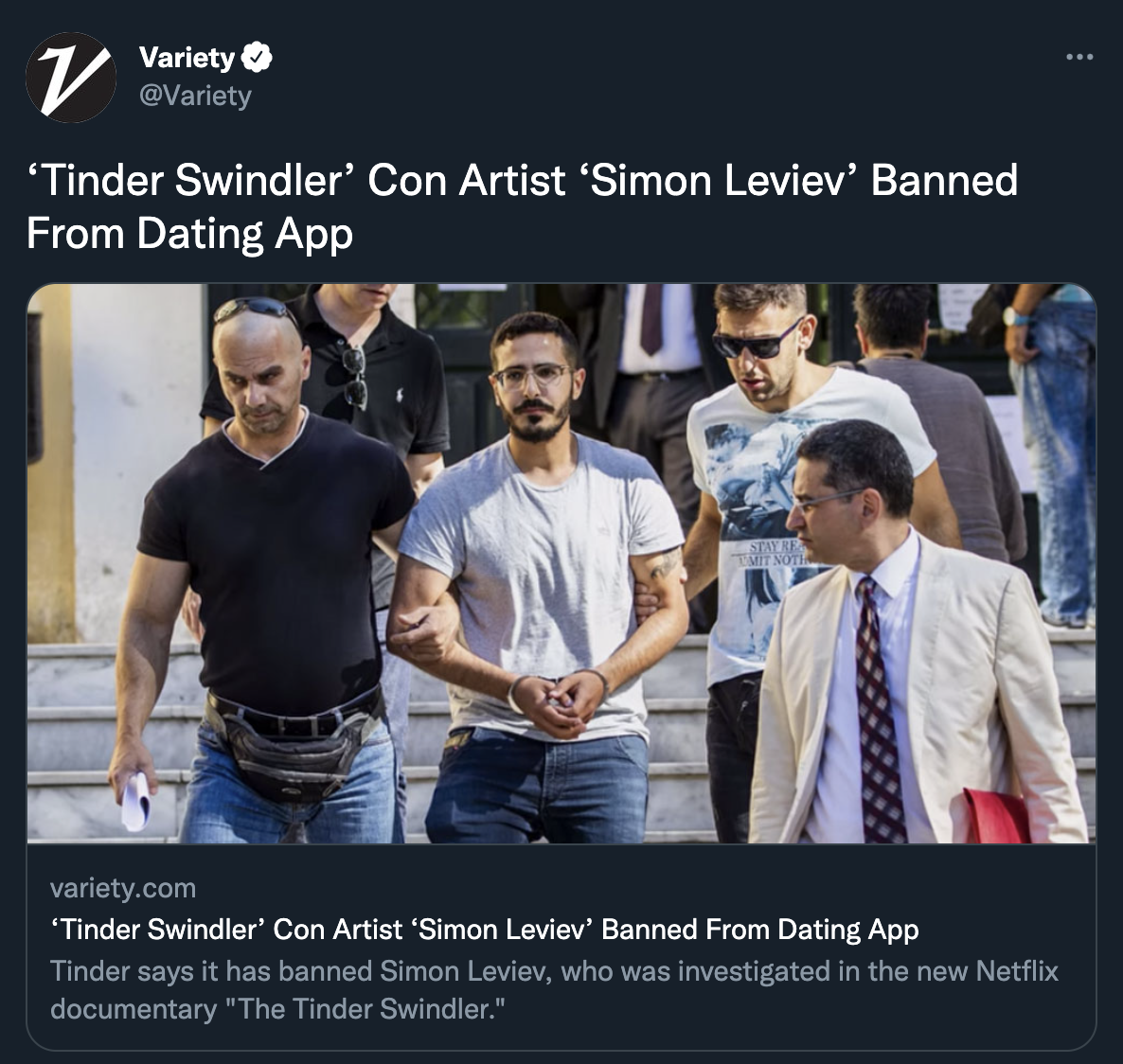 Tinder Swindler Removed From Tinder | The Tinder Swindler | Know Your Meme