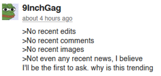 When something trends for seemingly no reason... | Know Your Meme ...