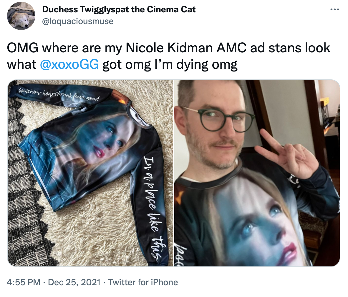 The Shirts | Nicole Kidman's AMC Commercial | Know Your Meme