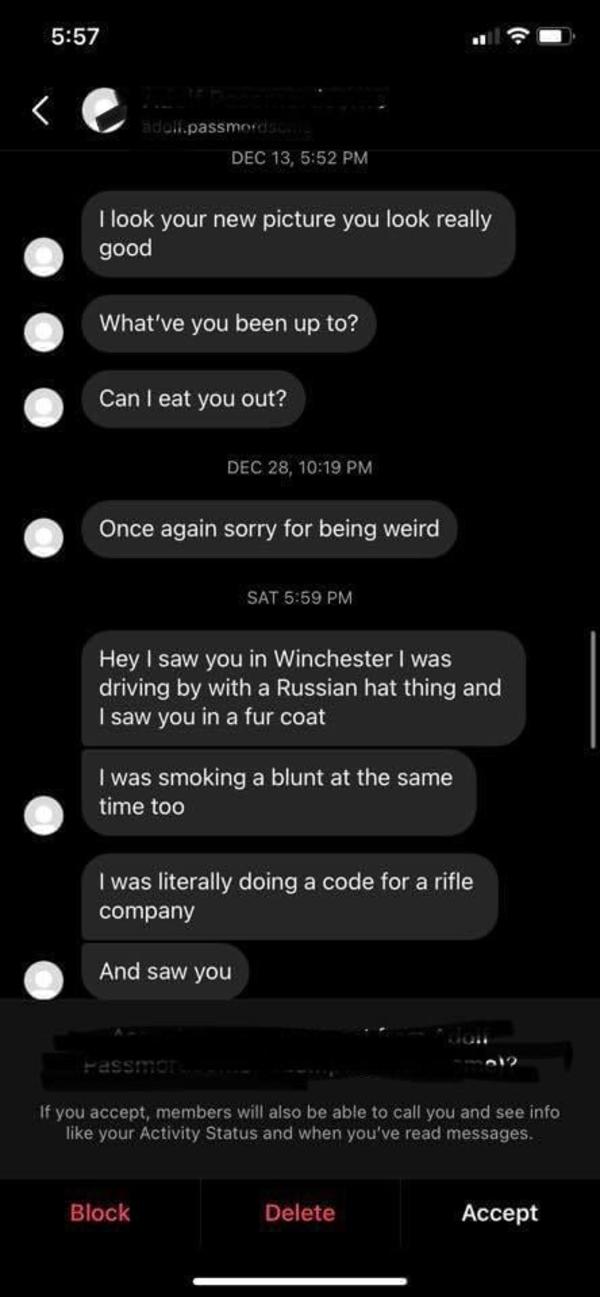 This User's First Ex Trying to Reconnect | Know Your Meme