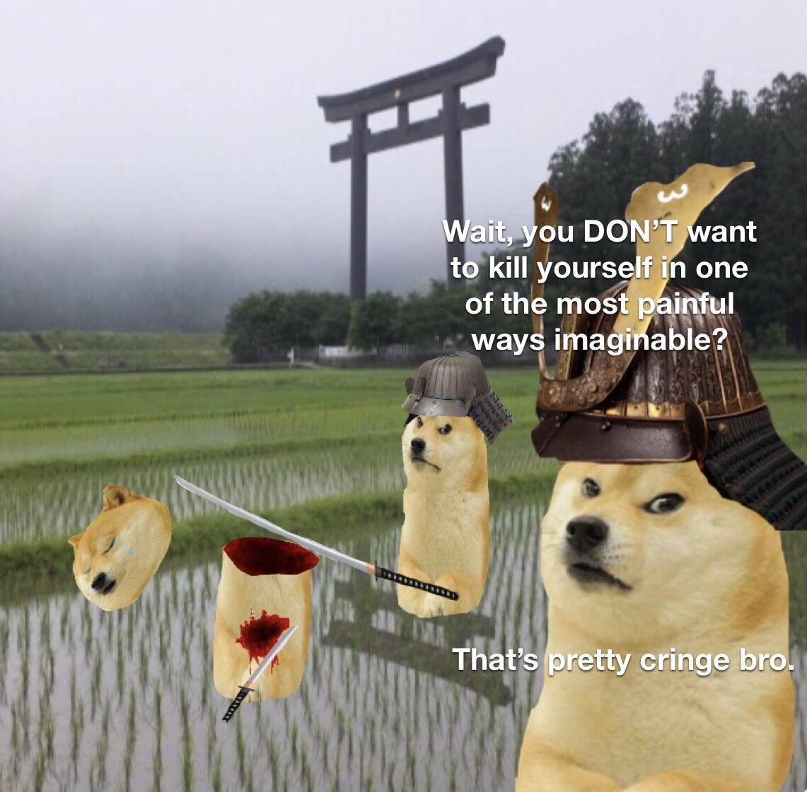 Le Seppuku has arrived | /r/dogelore | Ironic Doge Memes | Know Your Meme